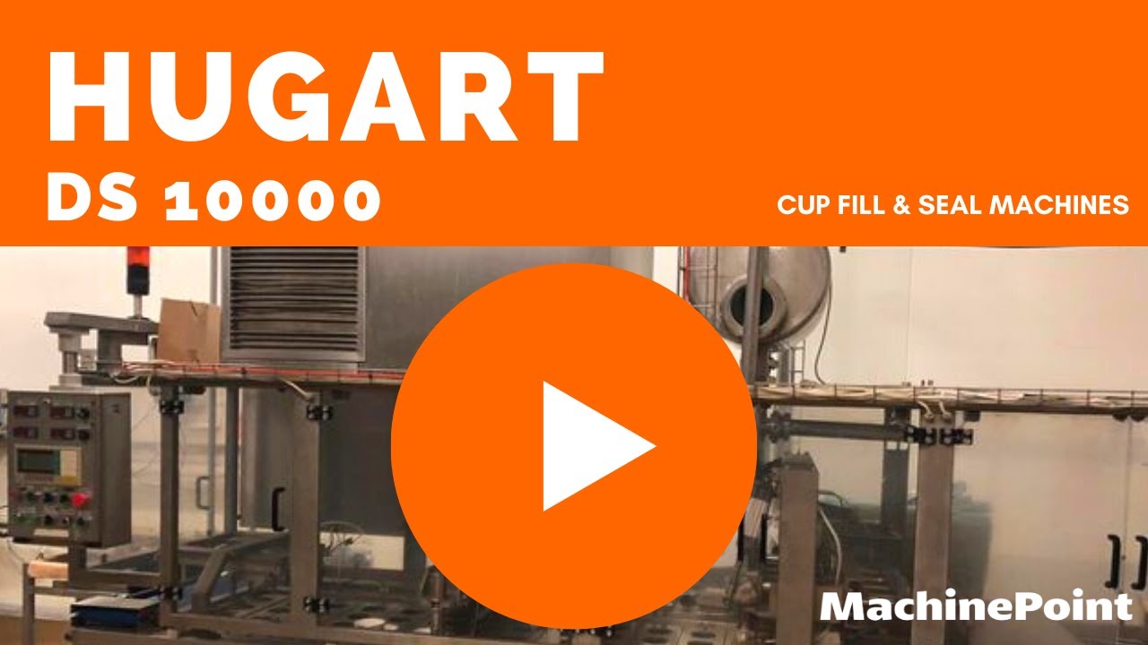 HUGART DS 10000 Cup Fill & Seal machines | HUGART Machines - YouTube