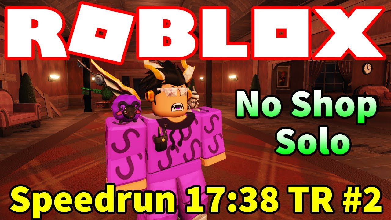 (Eski) ROBLOX DOORS SPEEDRUN 17:38 | No Shop | Solo | TR #2 - YouTube