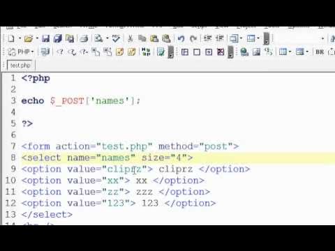 034 php forms part2 - YouTube