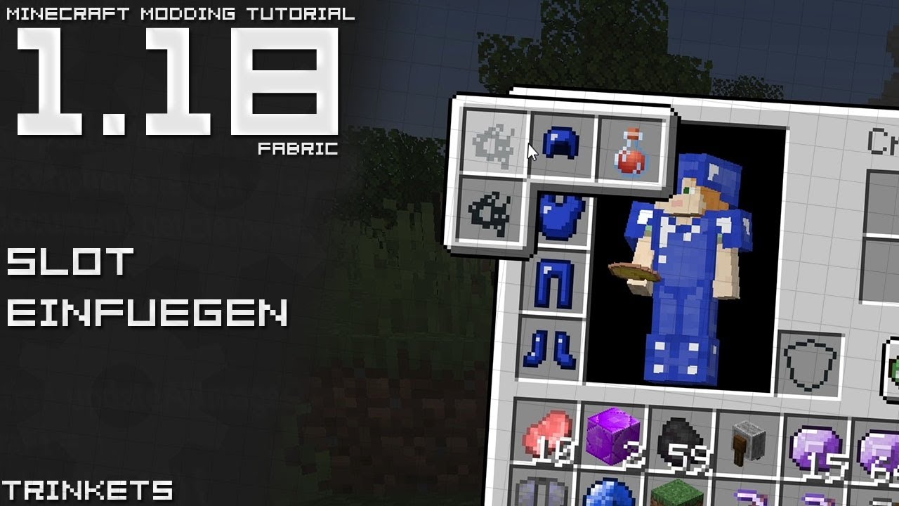 Trinkets: Slot einfügen | Minecraft Modding Tutorial [1.18 | Fabric ...