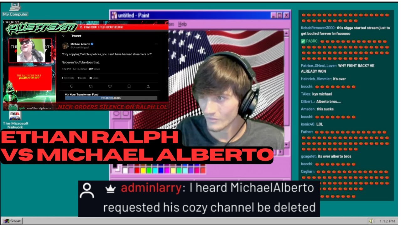 Ethan Ralph VS Michael Alberto - Full Debate - Alberto Gets Banned From ...