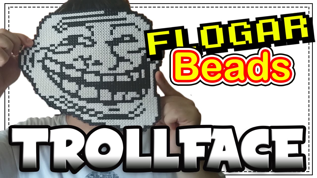 Troll Face Perler Beads Sheet Trolls Hama Beads 2025