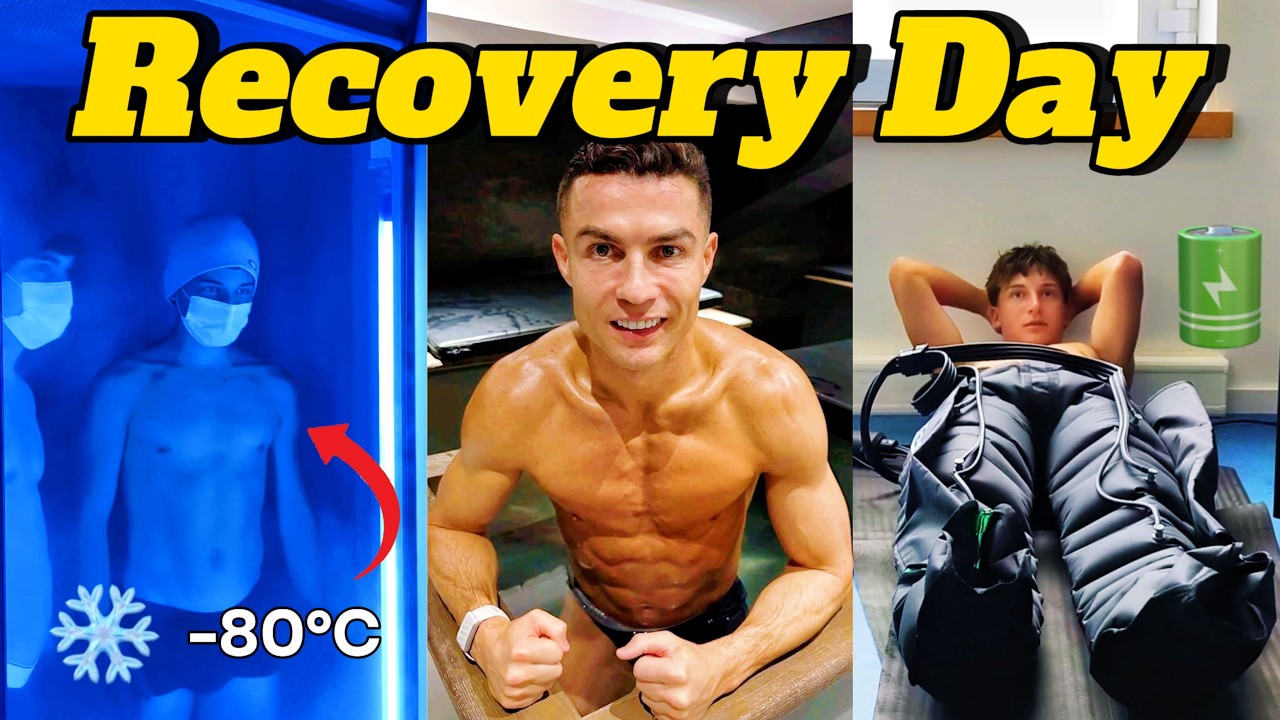 Rest Day as a Footballer – Full Recovery Routine - YouTube