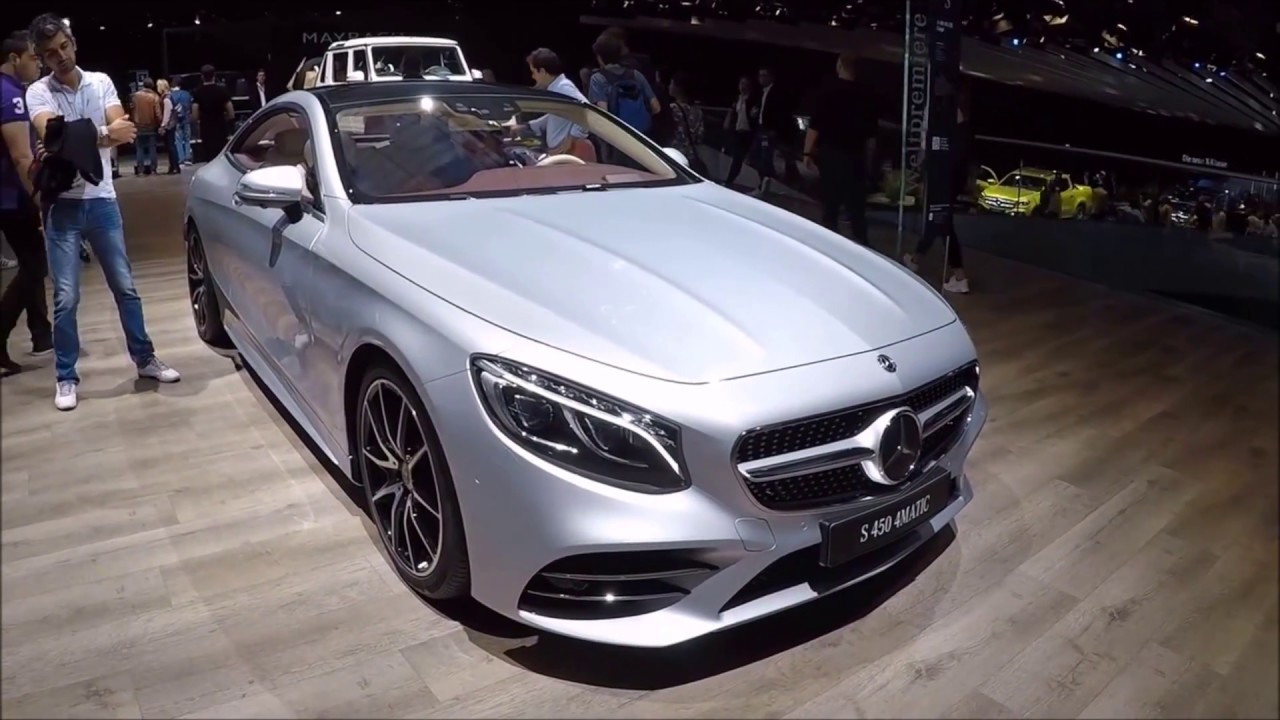 MERCEDES BENZ S-CLASS COUPE ! NEW MODEL ! SILVER COLOUR ! WALKAROUND ...