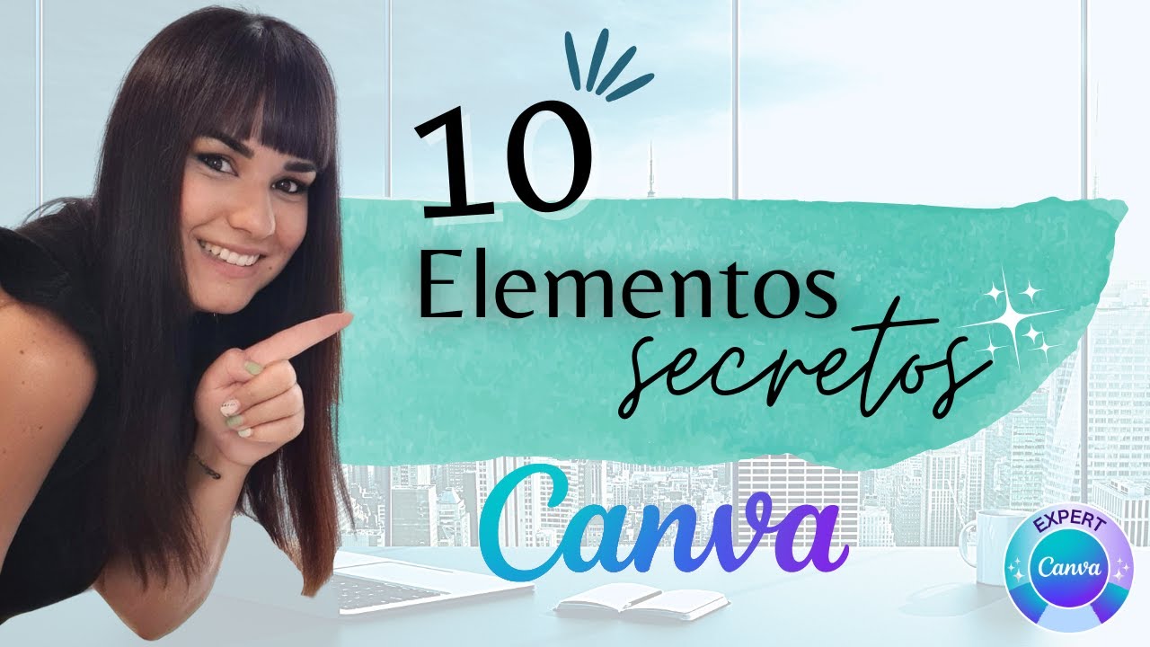 10 palabras clave SECRETAS🤫 de CANVA💙 ¡¡¡ELEMENTOS de Canva!!! - YouTube