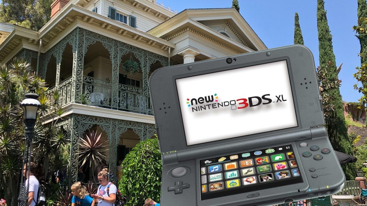 Haunted Mansion as seen by a 3DS - YouTube