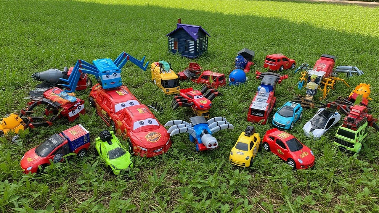 Upgrade RC LINGHTING MCQUEEN EATER Monster Percy Spider, Lightning ...