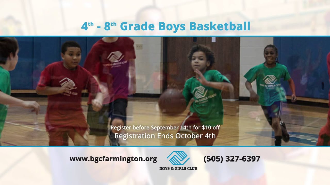 Boys and Girls Club Basketball Registration - YouTube