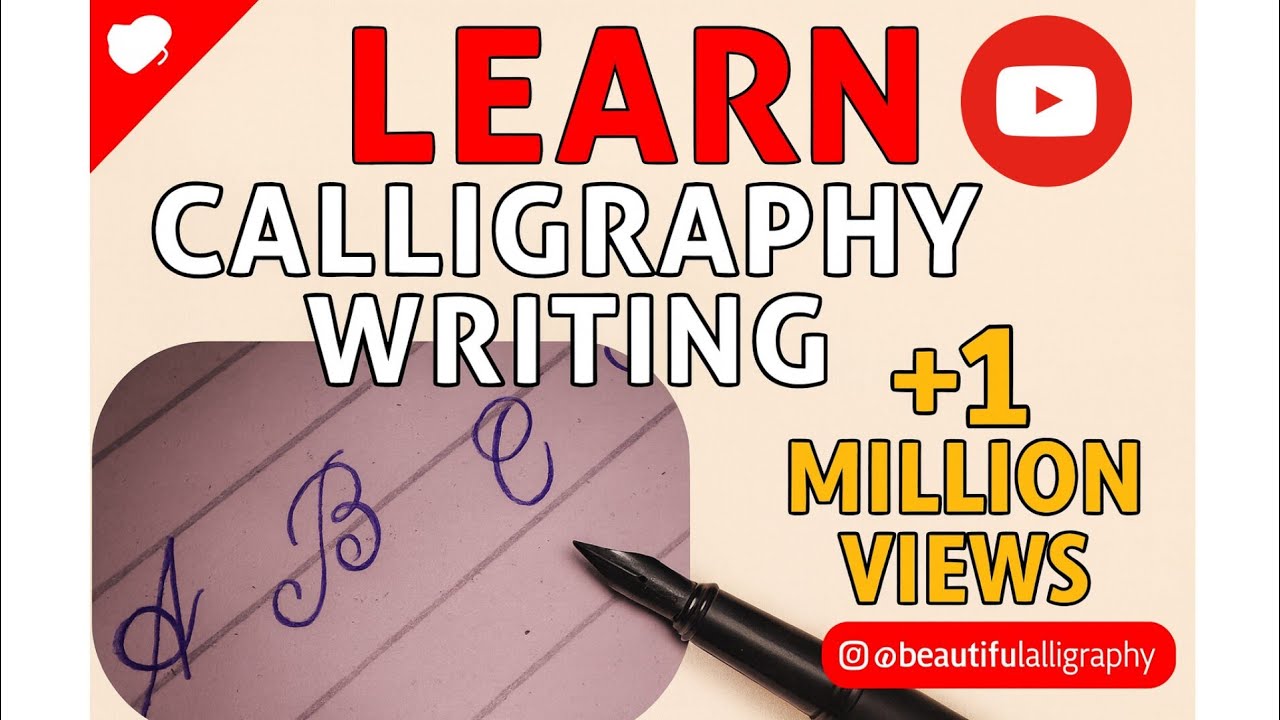 Cursive Writing Practice|English Capital letters A to Z|Calligraphy ...