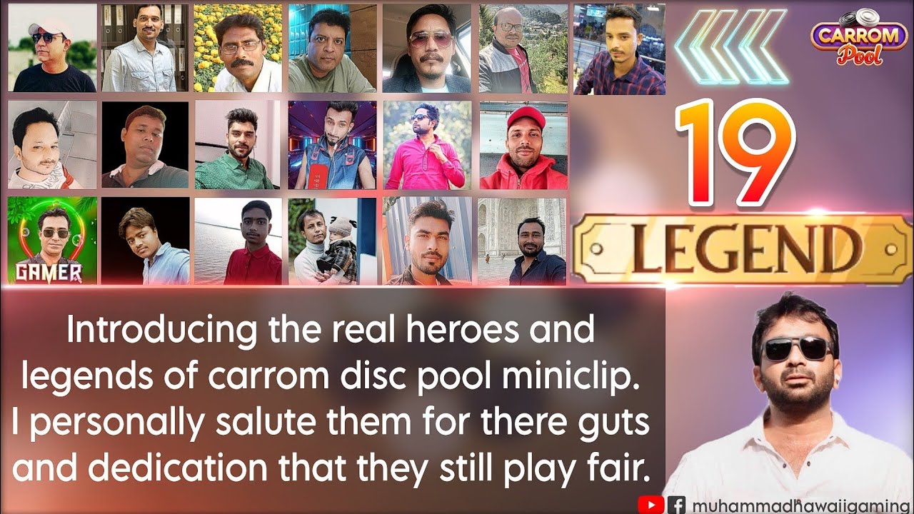 🔥Introducing the Real Heroes and Legends of Carrom Disc Pool miniclip🔥 ...