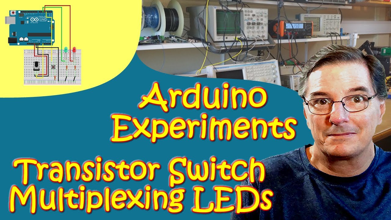 Transistor Switch used with Multiplexing - YouTube