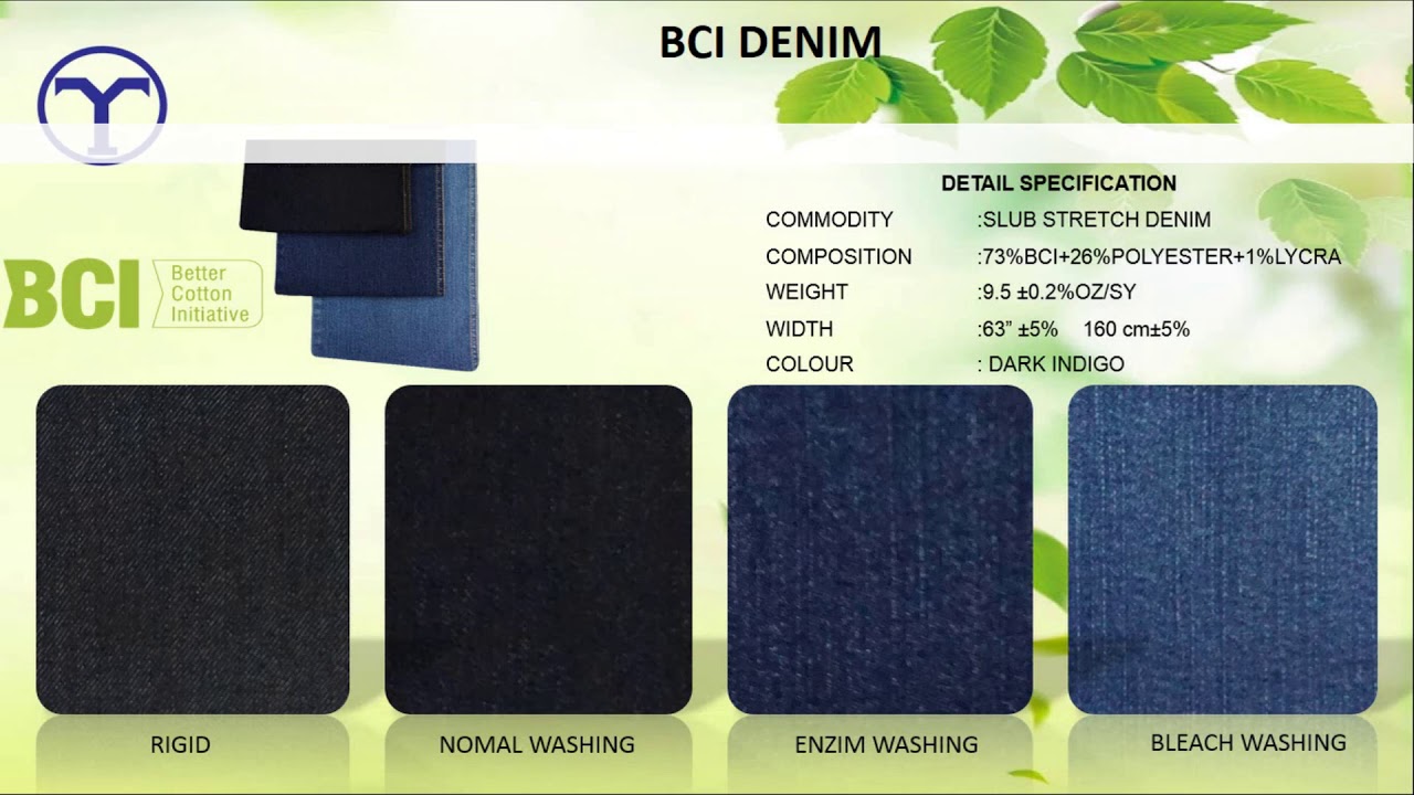 BCI JEAN /DENIM (TAI YUEN TEXTILE CO., LTD) - YouTube