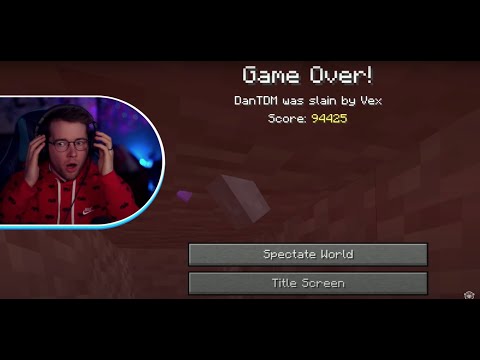 DanTDM Minecraft Hard Mode Dead