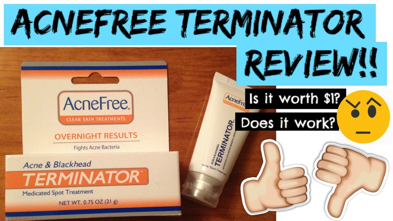 Dollar Tree Product Review: AcneFree Terminator - YouTube