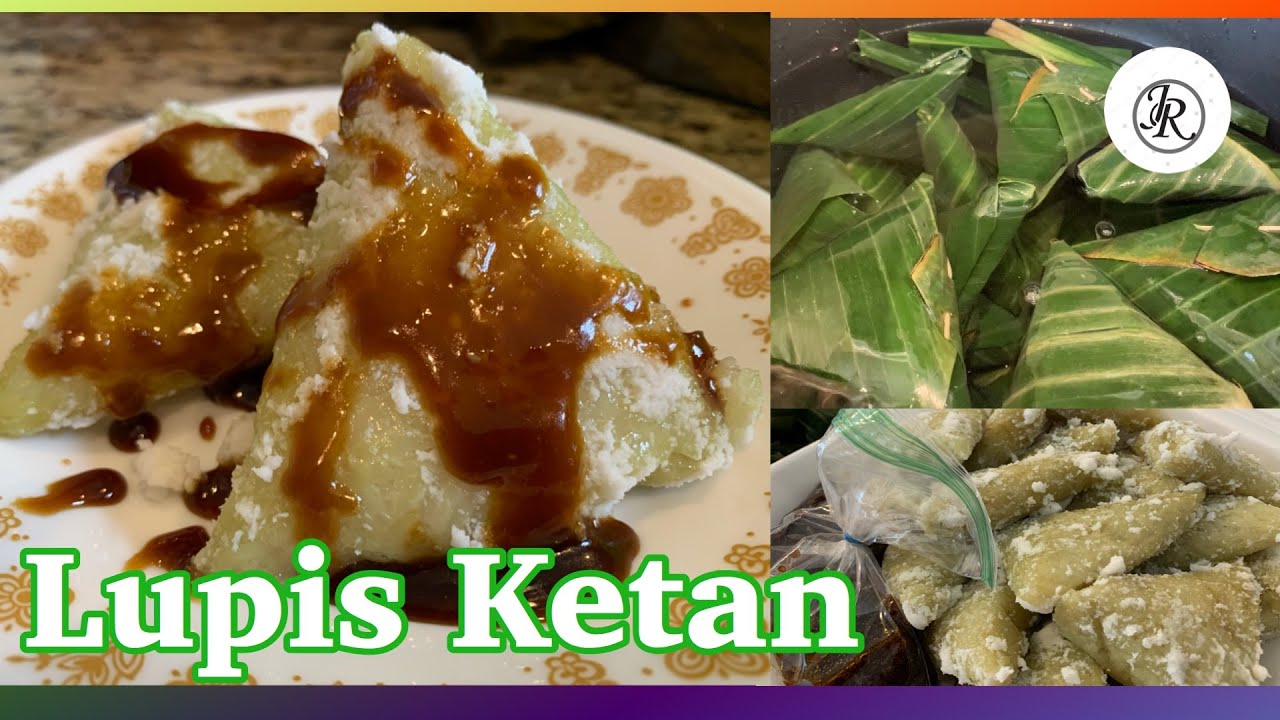 Resep Lupis ketan Dan Gula merah enak Dan Kenyal - YouTube