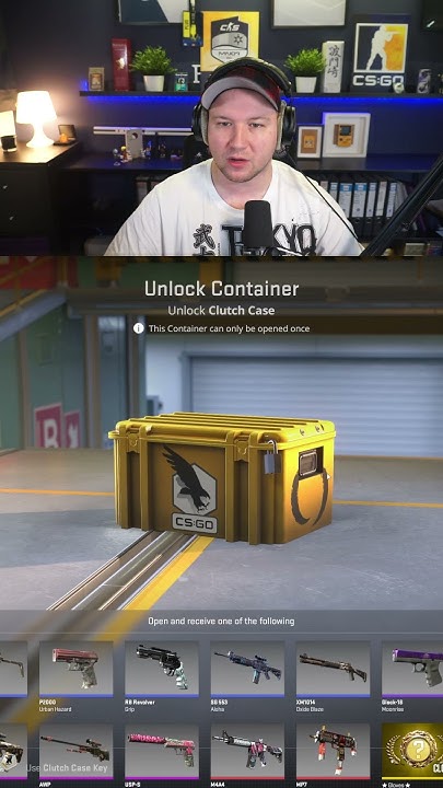 Opening Cases EVERY DAY in CS2 - Day 185/366 | Clutch Case - YouTube