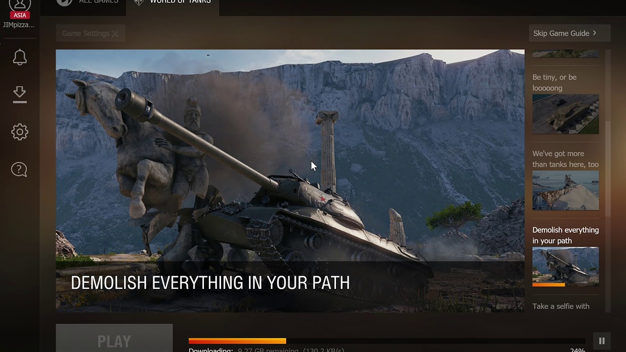 World of Tanks installation - YouTube