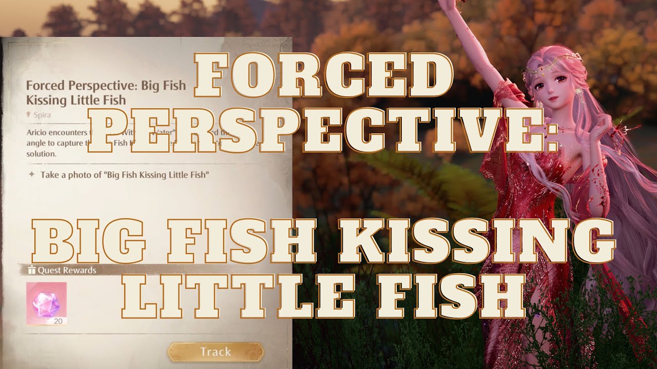 Forced Perspective: Big Fish Kissing Little Fish | Infinity Nikki - YouTube