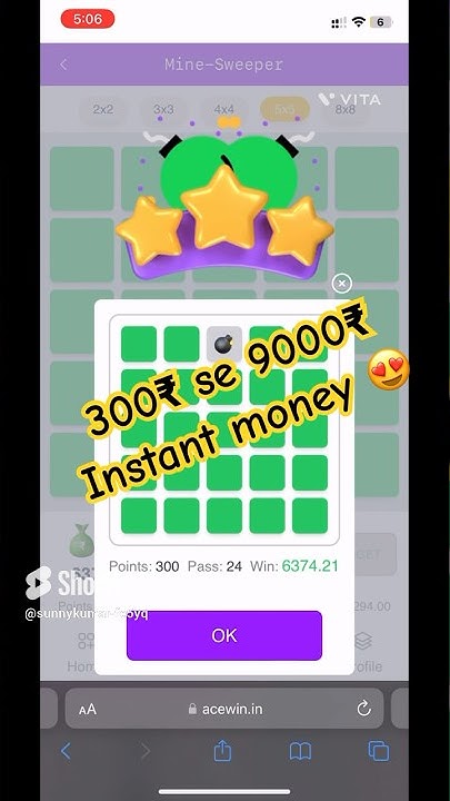 minesweeper | fastwin tricks | fiewin #minesweeper acewin daman minesweeper - YouTube