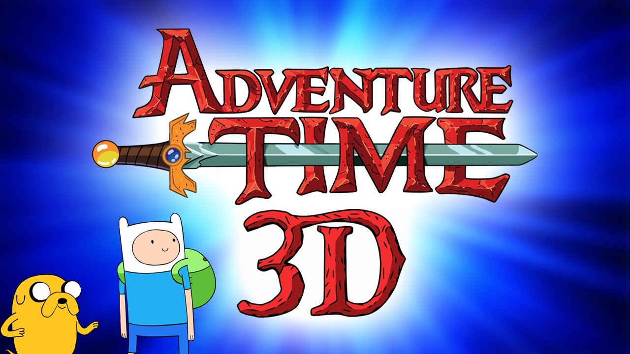 ADVENTURE TIME IN AMAZING 3D!!!! - YouTube