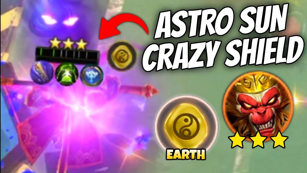 FULL BAR SHIELD !! HYPER ASTRO SUN SC EARTH !! MAGIC CHESS MOBILE ...
