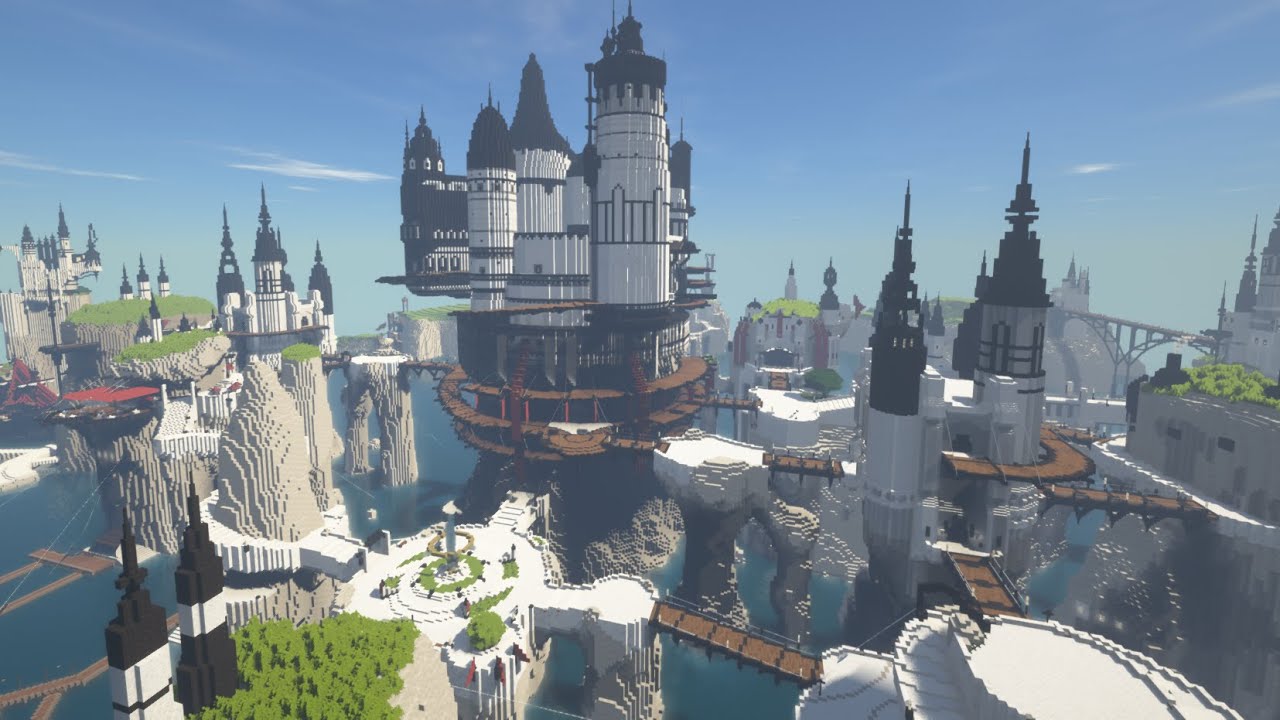 【Minecraft × FFXIV】Limsa Lominsa - YouTube