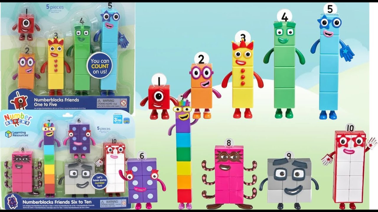 Numberblocks – Unboxing Video Numberblock ! Satisfying ASMR Video ...