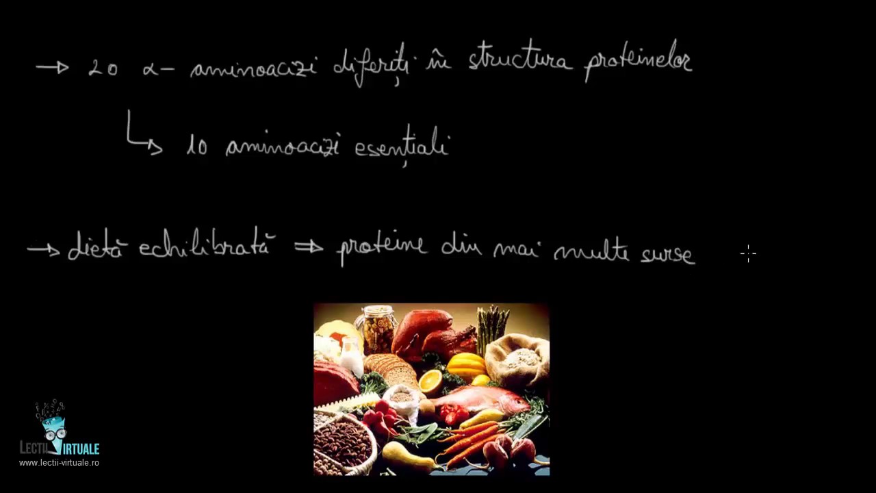Proteinele | Lecții Virtuale | Lectii-Virtuale.ro - YouTube
