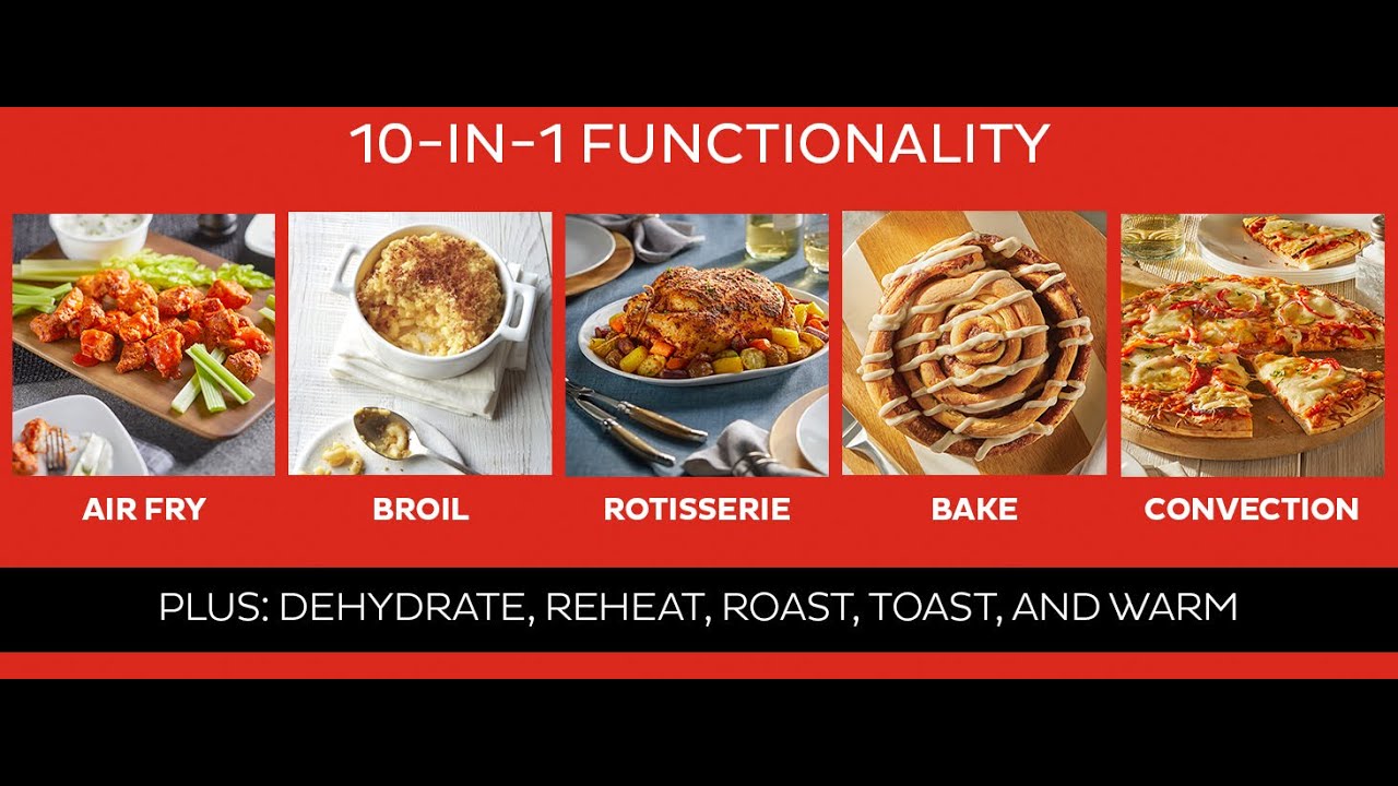 Instant Omni Plus 10-in-1 Air Fryer Toaster Oven Combo - YouTube