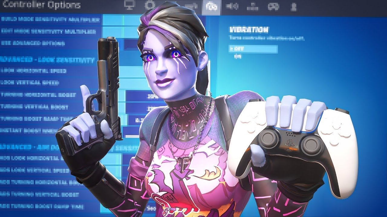 The *BEST* Controller Settings For INSANE AIMBOT + 100% Accuracy 🎯 Fortnite Chapter 5 Season 2 ...