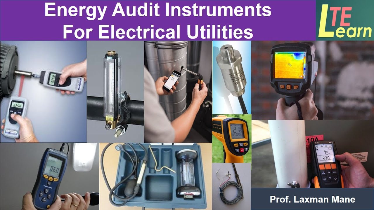 Energy Audit Instruments For Electrical Utilities - YouTube