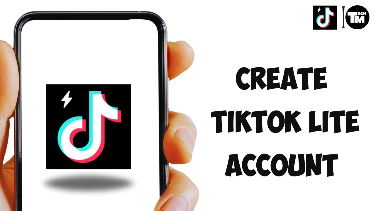 Create A TikTok Lite Account | TikTok Lite App Account Registration ...