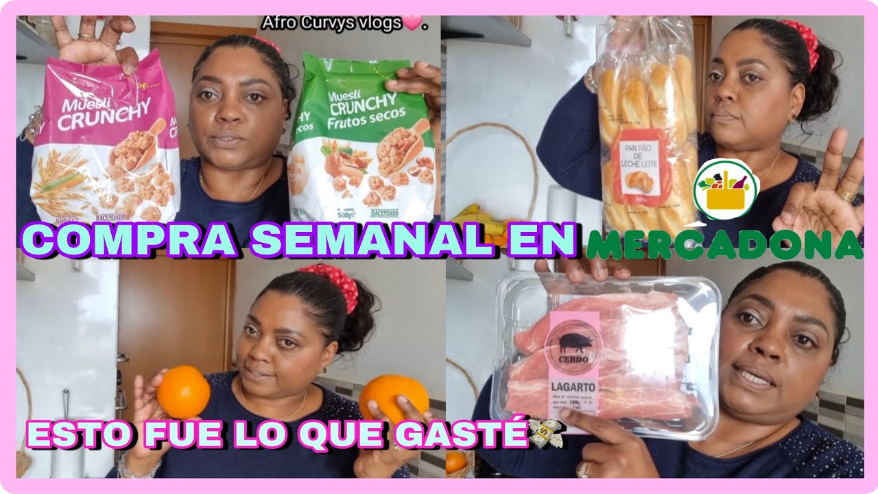Cuánto me GASTÉ😱Compra SEMANAL en MERCADONA🙈/ VLOG 28 - YouTube