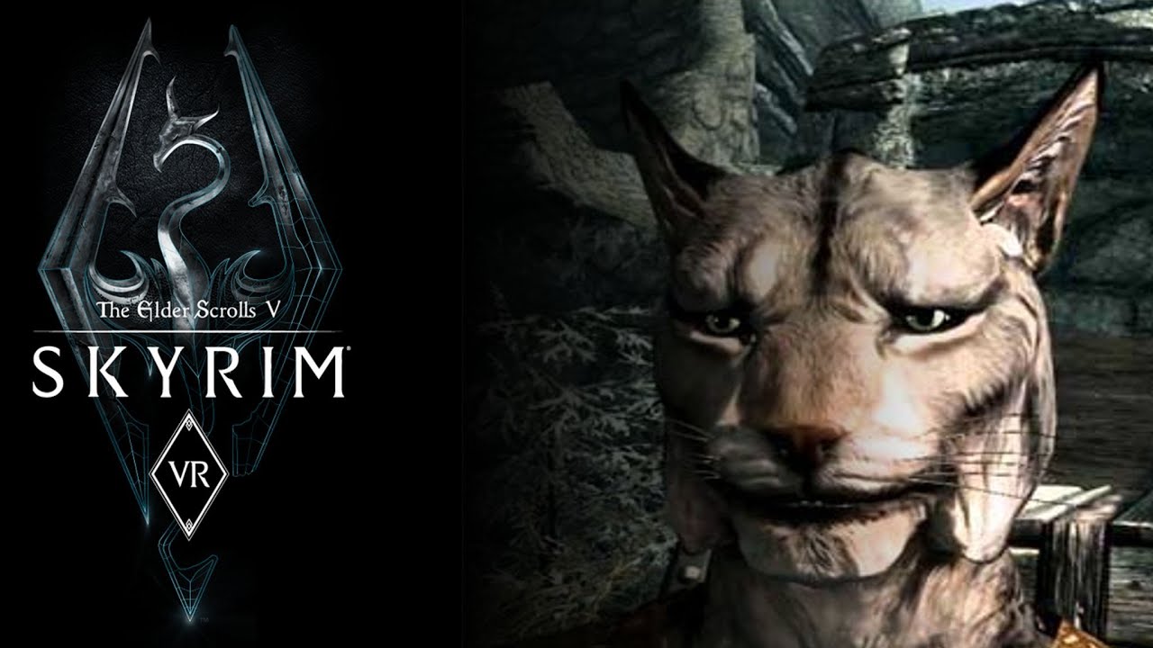 SKYRIM MIT VR : I am Catman - YouTube