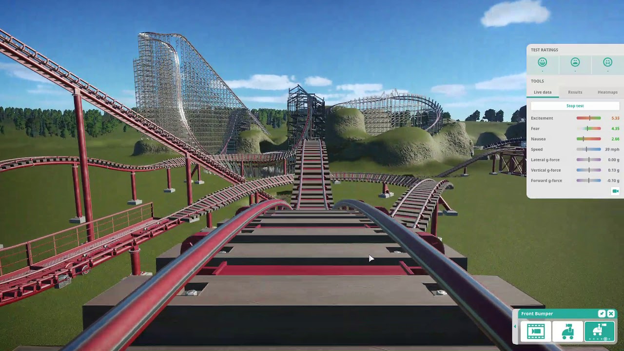 Planet Coaster - Main Park - Wild West Mine Train Coaster - Coaster ...