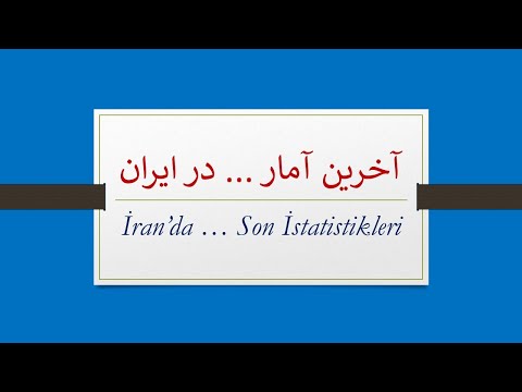 آخرین آمار قربانیان و مبتلایان کرونا در ایران /İran'da Korona kayıpları ile ilgili son istatistikler