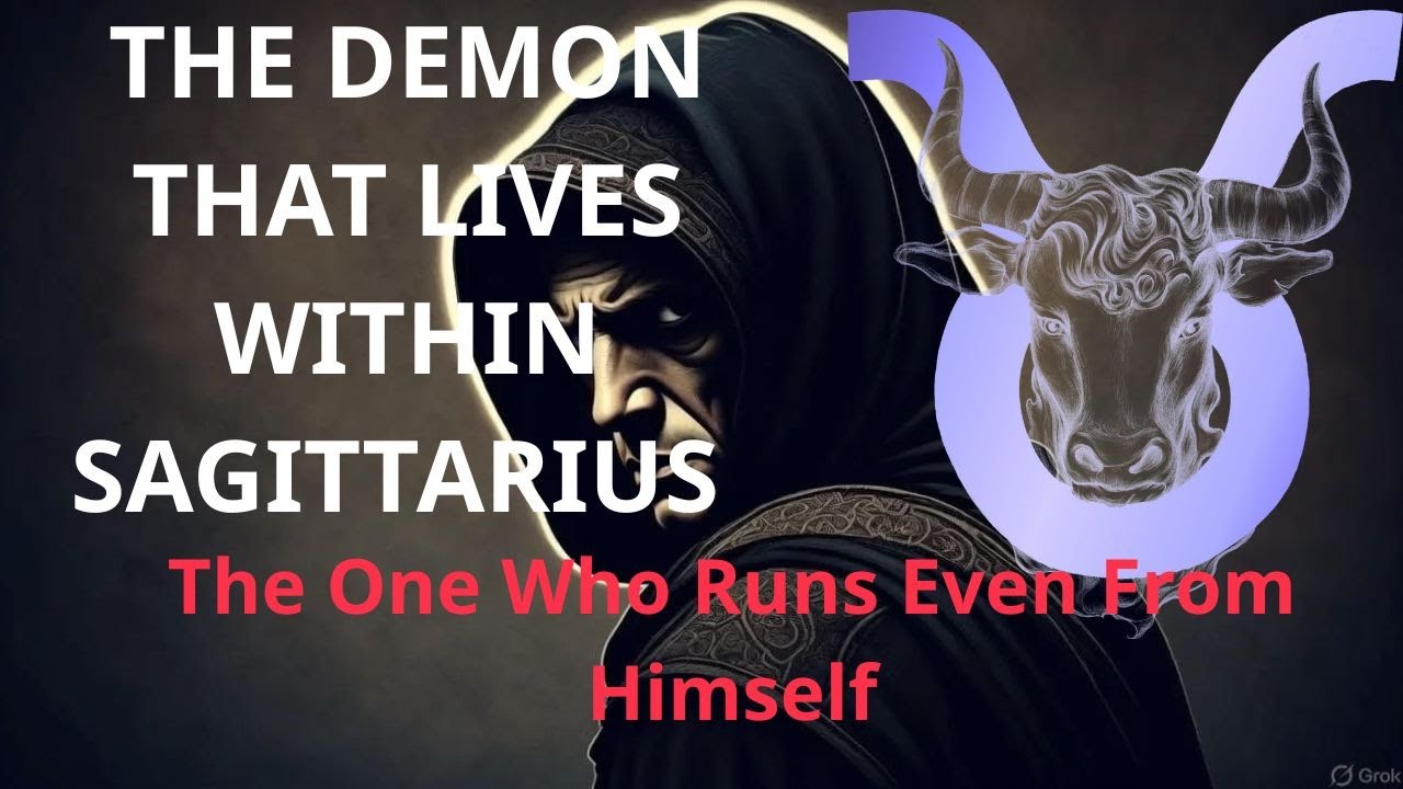 THE DEMON THAT LIVES WITHIN SAGITTARIUS — The One Who Runs Even From ...