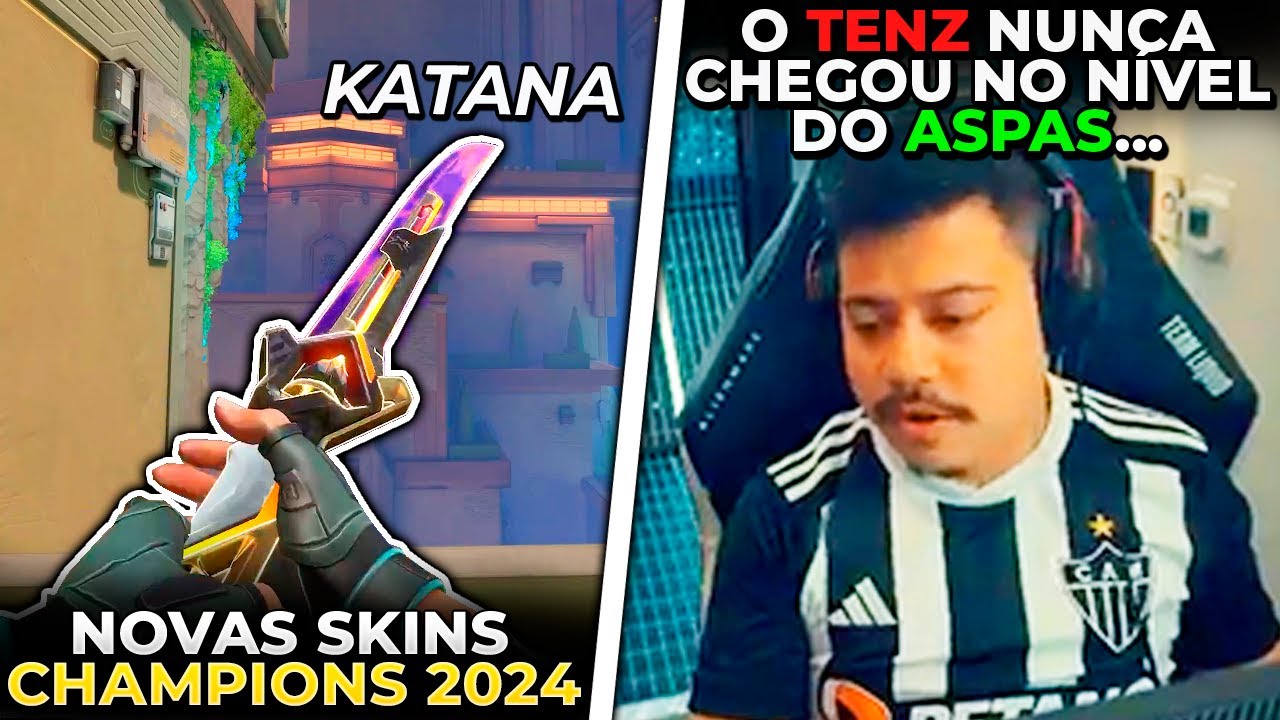 SAIU A NOVA COLEÇÃO DE SKINS CHAMPIONS 2024! FRTTT COMENTOU SOBRE ASPAS ...