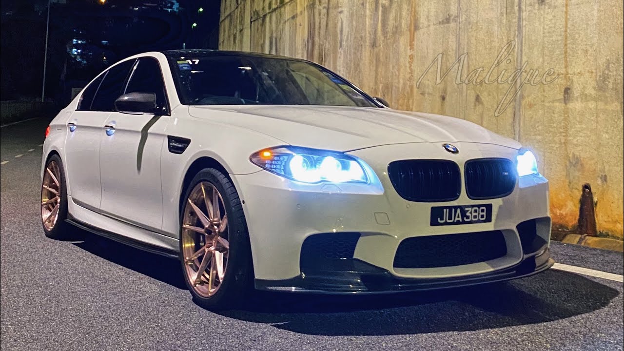 THIS F10 M5 HAS ROSE GOLD BC FORGED RIMS! - YouTube