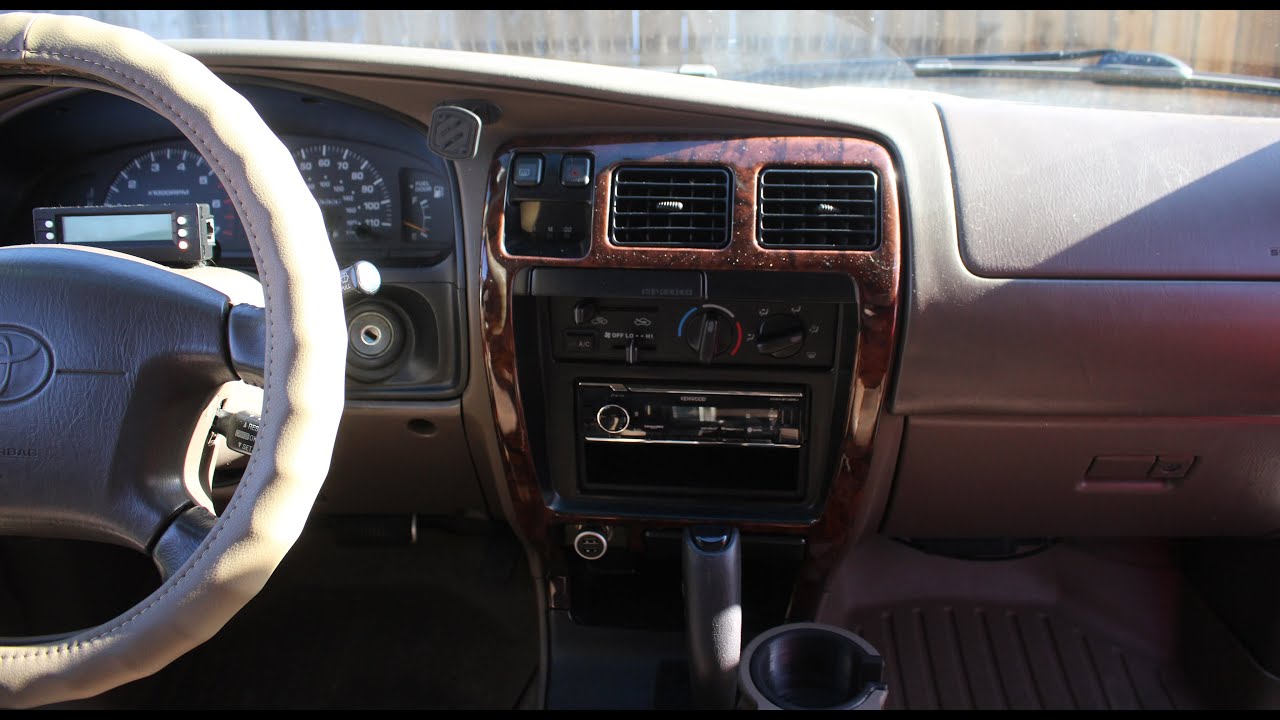 How to Remove a 4runner Center Console/ Bezel + Update on broken clock ...