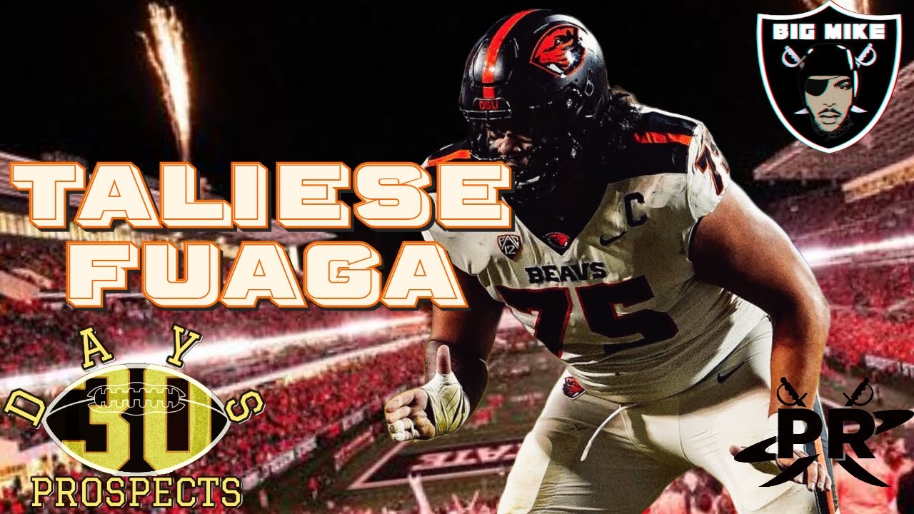 #RAIDERS DRAFT COVERAGE | 30 DAYS 30 PROSPECTS: DAY 8 | OREGON STATE OT ...