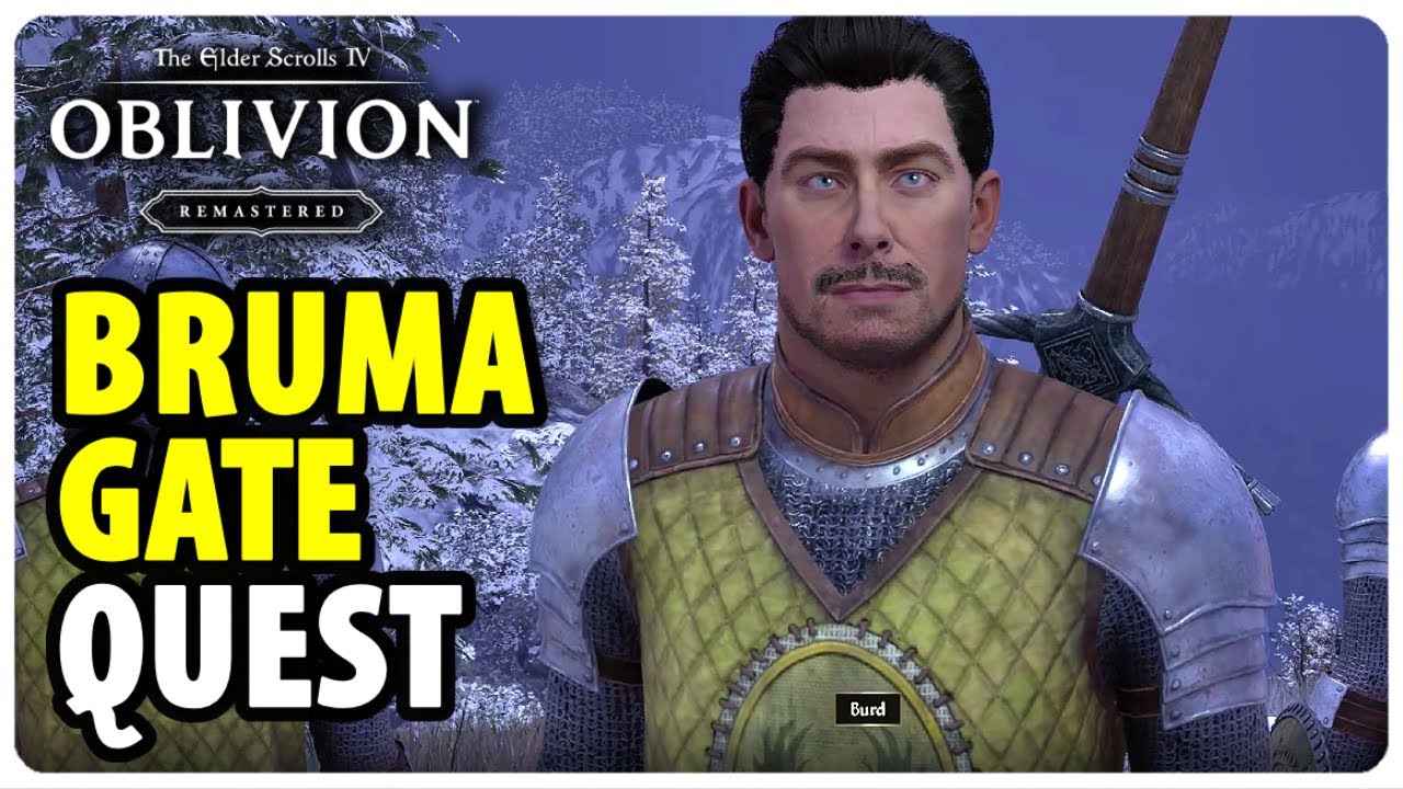 Bruma Gate | The Elder Scrolls 4 Oblivion Remastered - YouTube