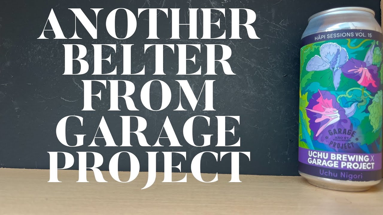 Uchu Brewing X Garage Project Uchu Nigori DDH Hazy Double IPA , Uchu ...