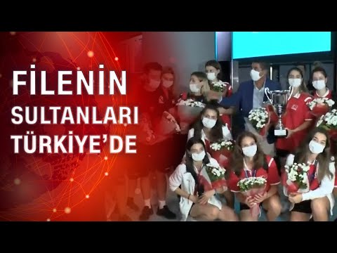 Filenin genç sultanları altın madalya ile Türkiye'ye geri döndü