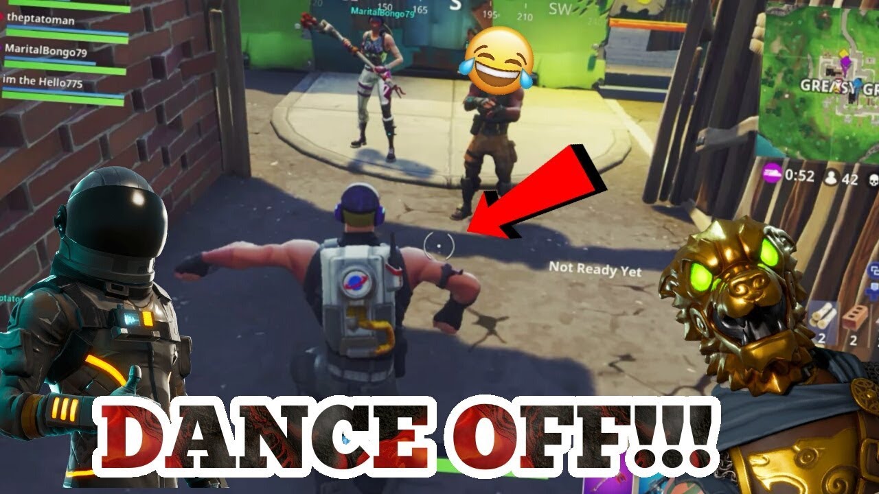 ULTIMATE DANCE BATTLE IN FORTNITE!!! FORTNITE BR SQUADS!?! - YouTube