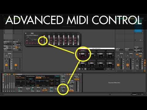 Short Intro to Advanced MIDI Control Max for Live devices for Ableton Live - YouTube