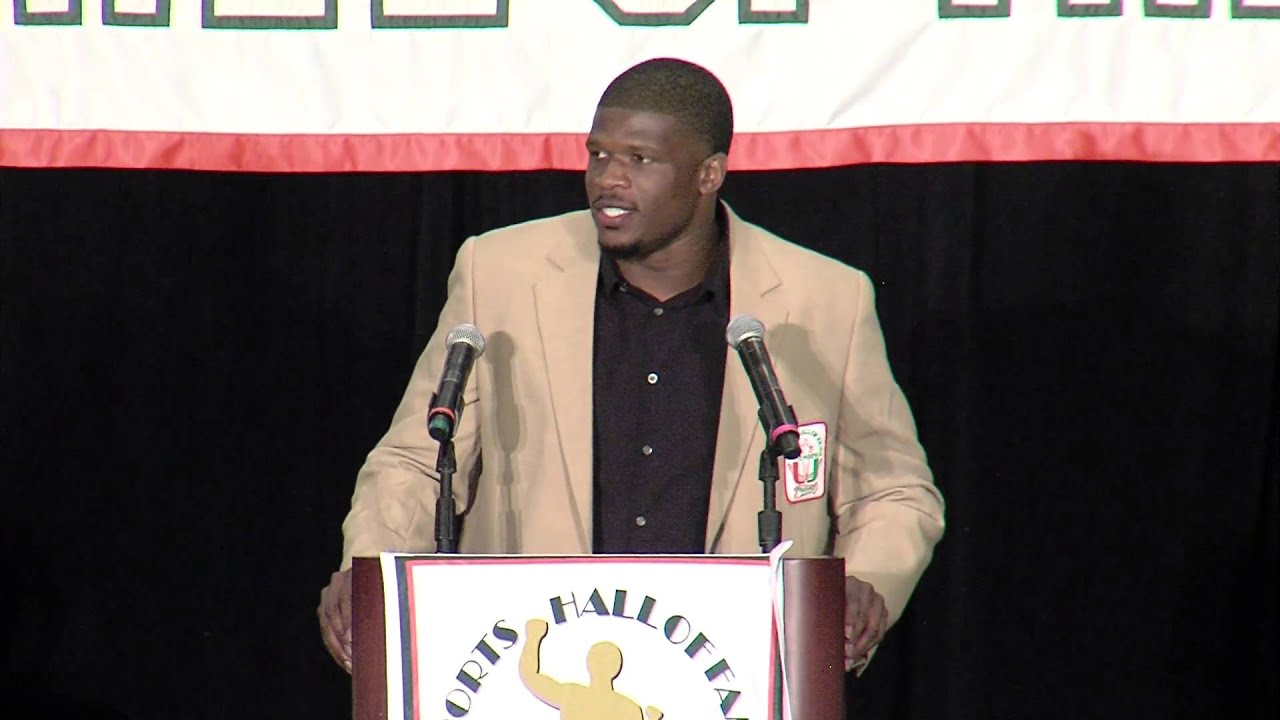 Andre Johnson acceptance speech - University of Miami Sports Hall of ...