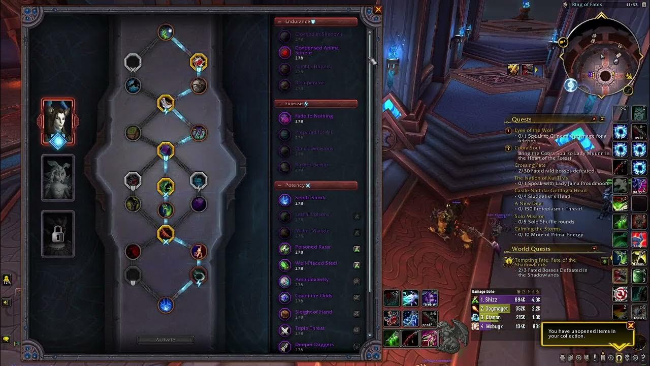 Assassination Rogue Dragonflight Pre-Patch PVP Talents and Builds - YouTube