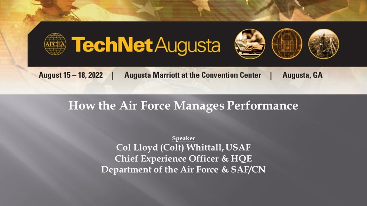 How the Air Force Manages Performance - YouTube