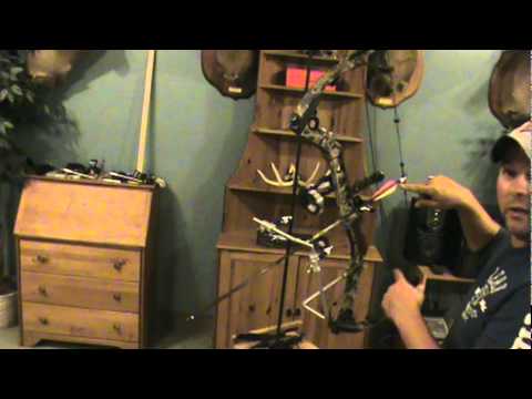 "TRUE SHOT"- Dual Laser Bow Tuner on a Mathews Switchback XT. - YouTube